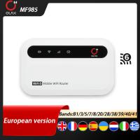 China OLAX MF985 4G LTE WiFi 6 Outdoor Router 3000mAh Battery Unlocked Hotspot for sale