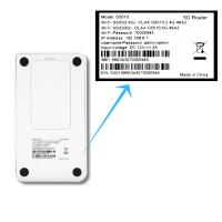 China Olax G5010 5G CPE Router Dual Band AX1800 Mbps WiFi 6 with SIM Card Slot for sale