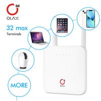China AX6 PRO 4G LTE External Antenna CPE WiFi Router 150Mbps Portable SIM Card Router for Stable Wireless Connection for sale