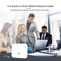 China AX6 PRO 4G LTE External Antenna CPE WiFi Router 150Mbps Portable SIM Card Router for Stable Wireless Connection for sale