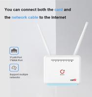 China Olax MC80 4G LTE Cat6 Dual Band WiFi Router 5000mAh Battery 8-10 Hours Use for sale