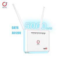 China Olax MC80 4G LTE Cat6 Dual Band WiFi Router 5000mAh Battery 8-10 Hours Use for sale
