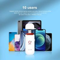 China OLAX U90 4G LTE USB Dongle with 150Mbps Download Speed and 10-User Wi-Fi Sharing for American Networks for sale