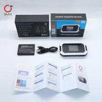 China OLAX MT80 Unlocked 4G LTE WiFi 6 Router 3000mAh Battery Sim Card Slot Long Range for sale