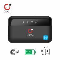 China OLAX M100 10000mAh Wireless Power Bank Mobile Router 2.4G 5.8G WiFi Hotspot for Outdoor Use for sale