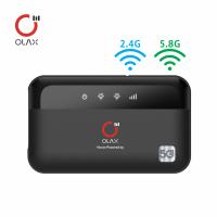 China OLAX M100 10000mAh Wireless Power Bank Mobile Router 2.4G 5.8G WiFi Hotspot for Outdoor Use for sale