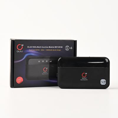 China 4G LTE Portable WiFi Hotspot Router 10000mAh Power Bank 150Mbps M100 with SIM Card Slot for sale