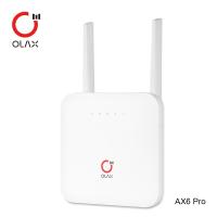 China OLAX AX6 PRO Industrial LTE 4G CPE Wireless Router with 4000mAh Battery and 32-Device Support for sale