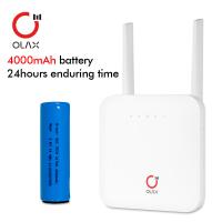 China OLAX AX6 PRO 4G LTE Router with 4000mAh Battery and 300Mbps Wireless Speed for Enterprise Applications for sale