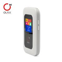 China OLAX MF980L Mini Portable 4G LTE Pocket WiFi Router Hotspot 150Mbps LCD Display 2100mAh for sale