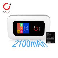 China OLAX MF980L 4G LTE Mobile WiFi Router 150Mbps Portable Mifi Hotspot LCD Display 2100mAh for sale