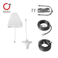 China Portable 2G 3G 4G LTE Signal Booster with 65dB Gain and 200-500㎡ Coverage for 900/2100/2600MHz Bands for sale