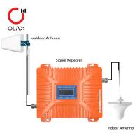 China 4G Mobile Signal Booster 65-70 dB Gain for 900/1800/2100 MHz Networks - 300-500 sqm Coverage for sale