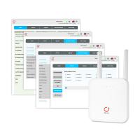 China OLAX AX6 PRO Industrial 4G WiFi Router with 300Mbps Speed, 32 Device Capacity, and 4000mAh Battery for sale