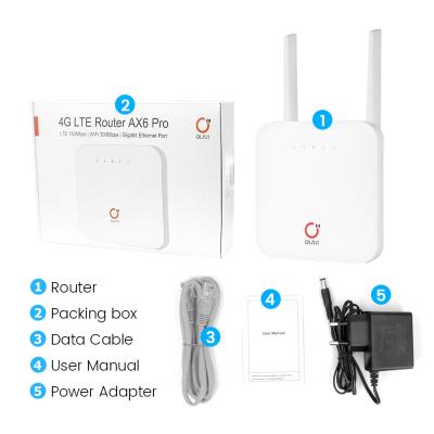 China OLAX AX6 PRO 4G Mini CPE WiFi Router with 4000mAh Battery and 300Mbps Wireless Speed for sale