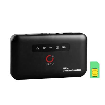 China OLAX MF6875 4G Portable WiFi Router 300Mbps with 2600mAh Battery and RJ45 Port for Industrial Applications for sale
