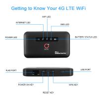 China OLAX MF6875 4G LTE Mobile Hotspot Router 300Mbps 2600mAh Battery 32 User Support for sale