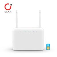 China OLAX AX7 Pro 4G CPE WiFi Router Unlocked 5000mAh Battery RJ45 Port LTE Cat4 150Mbps for sale