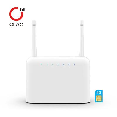 China OLAX AX7 Pro 4G CPE WiFi Router Unlocked 5000mAh Battery RJ45 Port LTE Cat4 150Mbps for sale