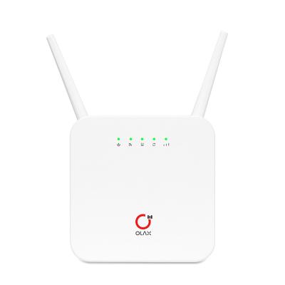 China Unlocked 4G LTE SIM Card Wireless WiFi Router 300Mbps RJ45 Port 32 Devices OLAX AX6 PRO for sale