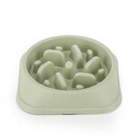 China PP Material Spiral Dog Slow Feeder For Outdoor Dog Feeding Station for sale