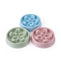 China PP Material Slow Chewy Slow Feeder Bowl For Cats Dogs Indoor Outdoor Eating for sale