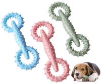 China Natural Rubber Teething Dog Interactive Toy For Aggressive Chewers Large Breed for sale