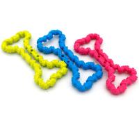 China Rubber Interactive Tough Pet Chew Toys For Dogs Puppies Teething for sale