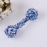 China Bite Resistant Knot Pet Chew Toys Dog Cotton Rope Toys for sale