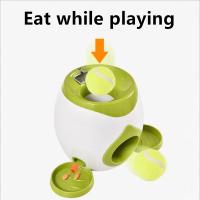 China Dog Tennis Ball Launcher Pet Interactive Training Reward Machine for sale