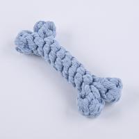 China Cotton Rope Bone Dog Toy For Tooth Cleaning Anti Biting Dog Bones For Aggressive Chewers for sale