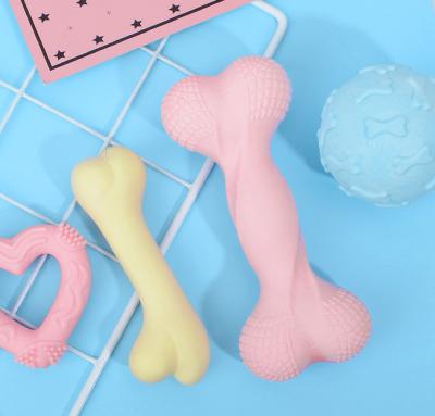 China Interactive Rubber Pet Chew Toys For Large Dogs Cleaning Teeth for sale