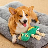 China Rope Legs Plush Stuffed Pet Chew Toys For Heavy Chewers for sale