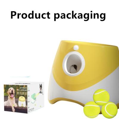 China Dog Toy Tennis Automatic Ball Throwing Transmitter Intelligent Interactive for sale