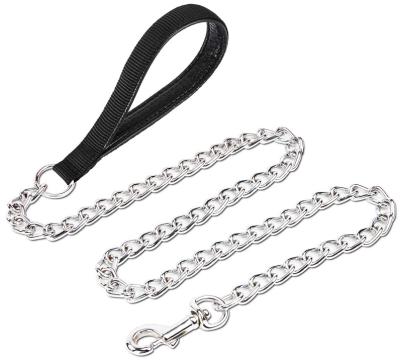 China Metal Best Leash For Dogs That Chew With Padded Handle For Large & Medium Size Dogs for sale