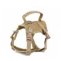 China Waterproof Adjustable Pet Training Collars Cat Tactical Harness Strap Vest For Walking for sale