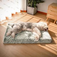 China Anti Slip Bottom Fluffy Dog Bed Machine Washable Pet Mattress for sale