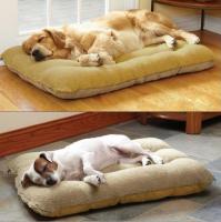 China Soft Anti Slip Indoor Outdoor Pet Pillow Bed With Removable Washable Cover for sale