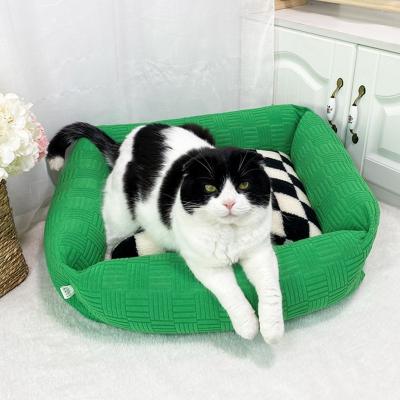 China Disassembled Washable Dog Kennel Winter Deep Sleep Dog Sofa Warm for sale
