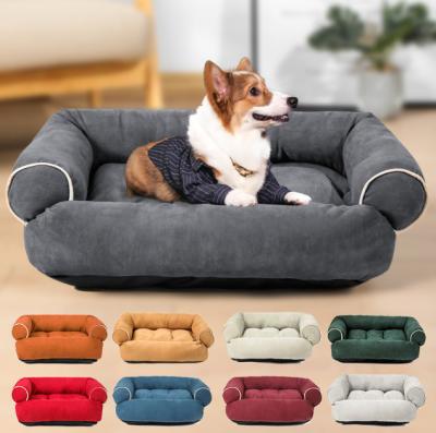 China Removable Washable Cover Dog Sofa Beds For Large Dogs Comfortable Sleep for sale