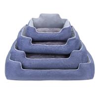 China Rectangle Washable Custom Cat Bed Sleeping Puppy Bed for sale
