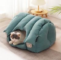 China Warm Washable Custom Made Dog Beds For Small Dog Cats for sale
