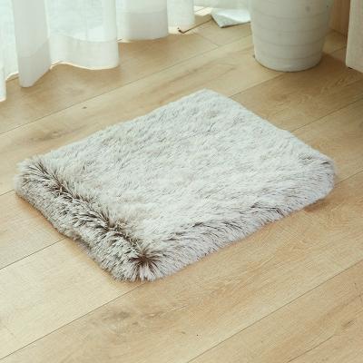 China Dog'S Nest Plush Square Nest Removable And Washable Cushion Dog'S Four Seasons Pet Bed Cat Sleeping Mat for sale