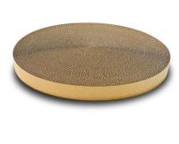 China Scratcher Round Cardboard Cat Bed For Indoor Cats for sale