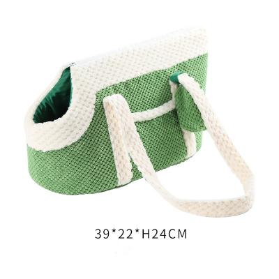 China Cactus Cat Cactus Bed Warm Cat Bed Wholesale Semi Closed Cat House Winter Inner Cushion Supplies for sale