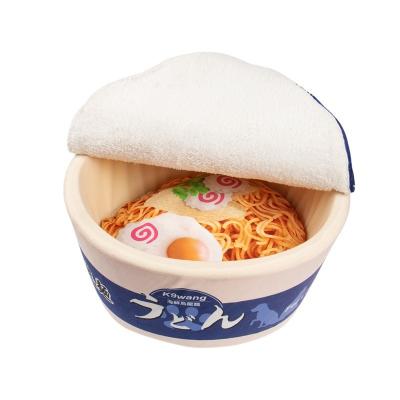 China Closed Ramen Cup Type Cat Bed Nest Cute Pet Dog Bed for sale
