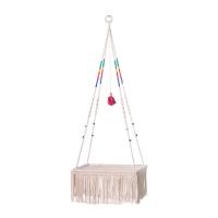 China Tapestry Lace Cat Bed Cotton Rope Swing Chair Bohemian Cat Hammock for sale