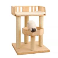 China Detachable Modern Cat Tree Cat Climbing Frame Skin Friendly for sale