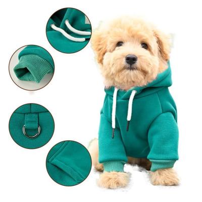 China Comfortable Pets Wearing Clothes Cotton Pets Hooded Sweatshirt  S - XL for sale