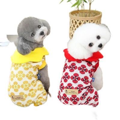 China Fashionable Pet Dog Clothes Soft Breathable Comfort Clothing For Pets for sale